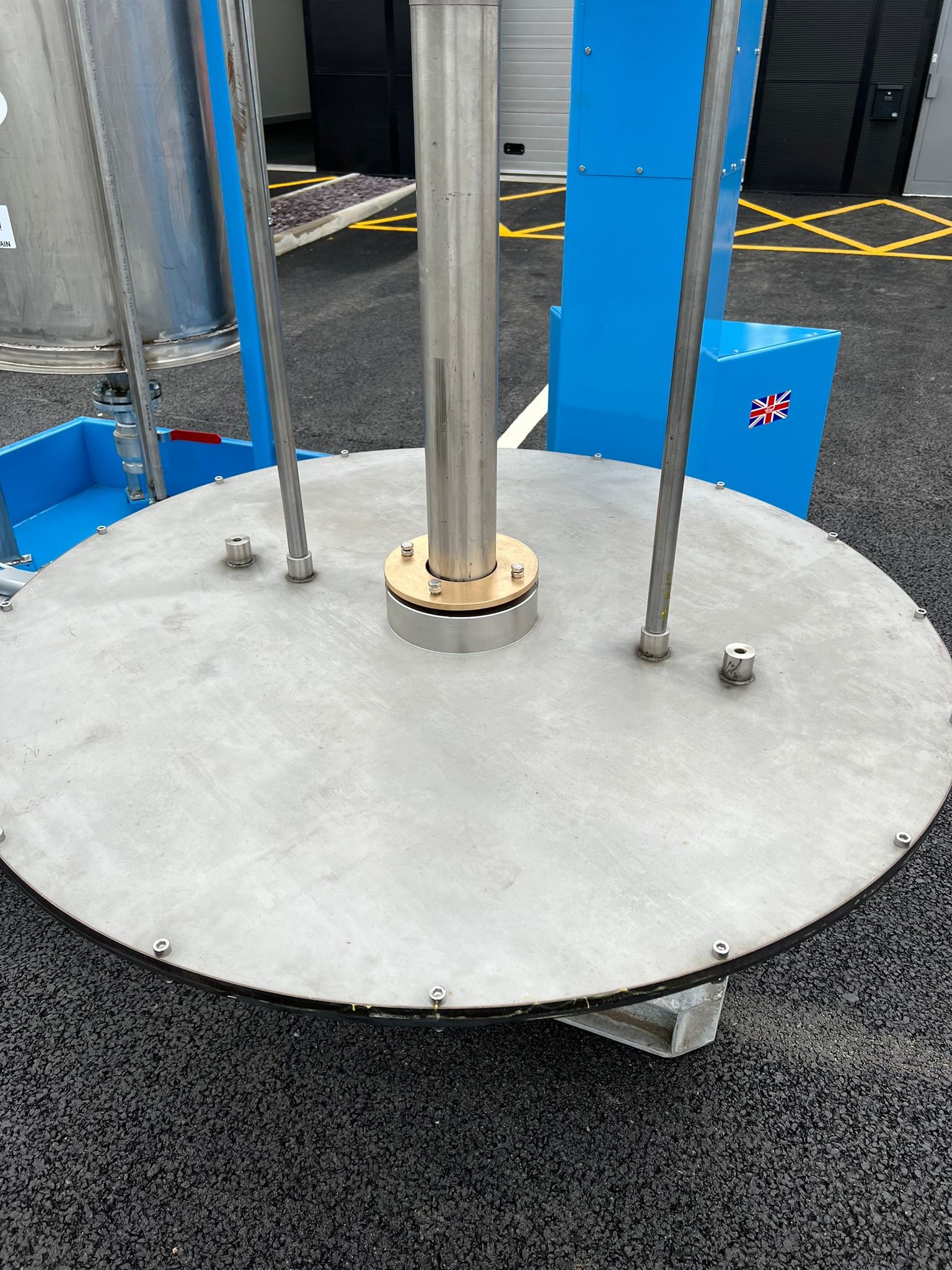 Custom-Built Vortex Pot Washer | Fast Cleaning for Change Pans up to 1300mm