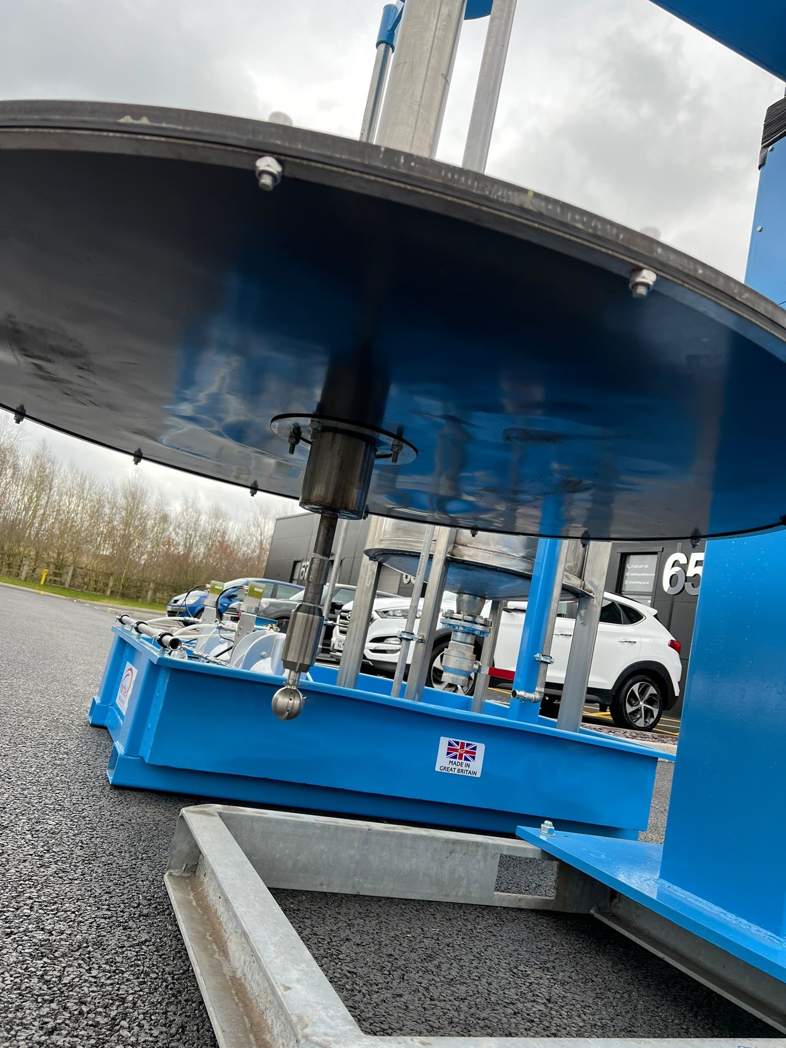 Custom-Built Vortex Pot Washer | Fast Cleaning for Change Pans up to 1300mm